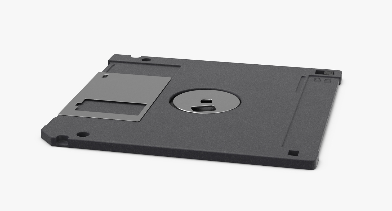 3d floppy disk 3 5 inch model