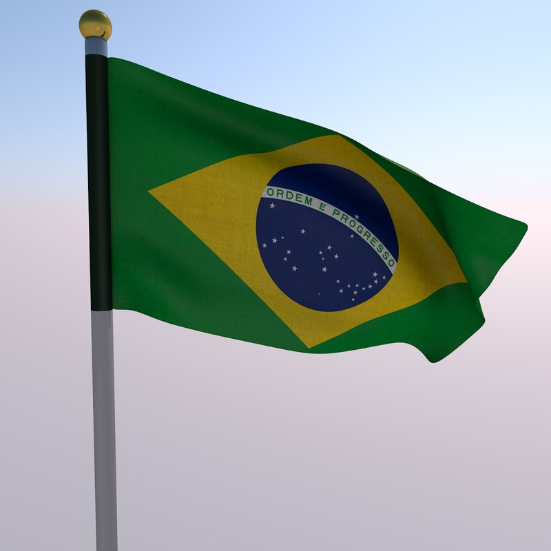 modelo 3d BANDERA ANIMADA - TurboSquid 1112592
