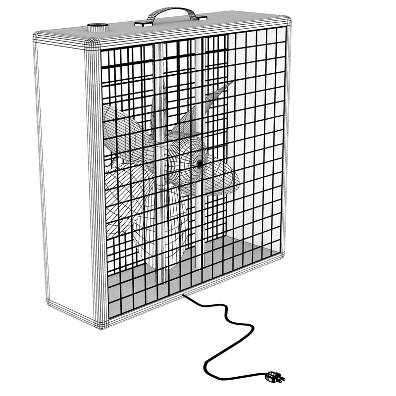 cool box fan 3d x