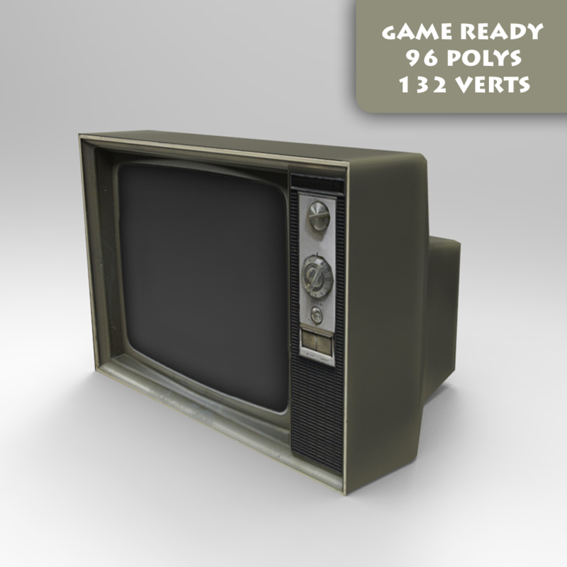 ready tv 3d model