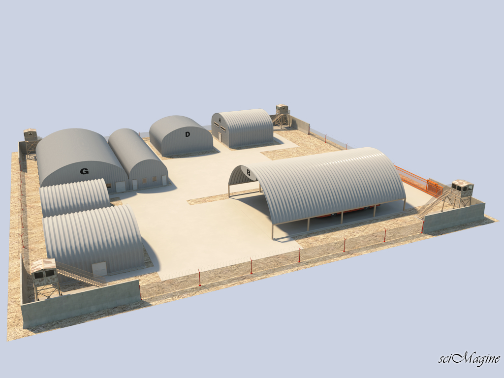 military compound ma