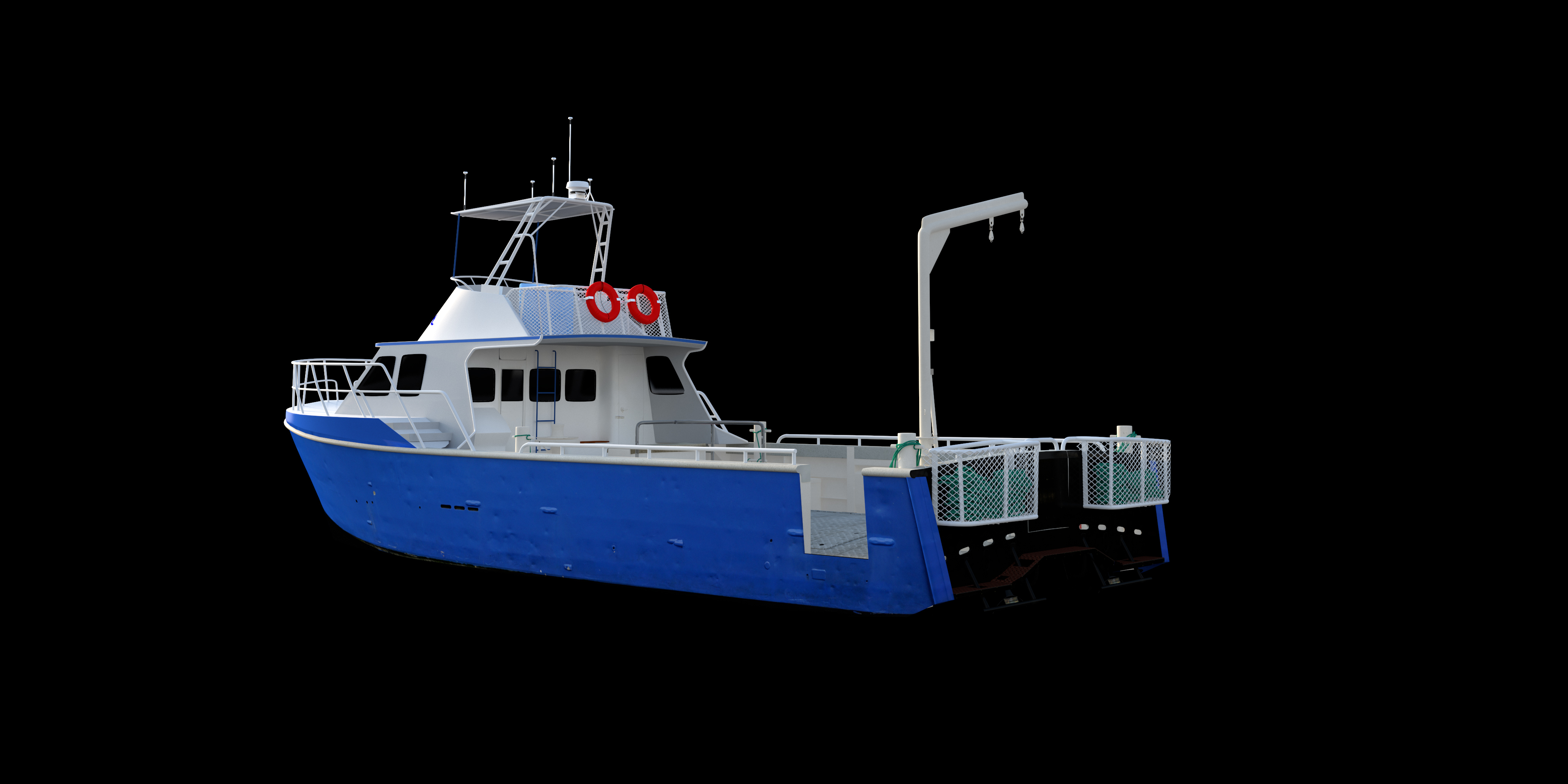 boat 3d model