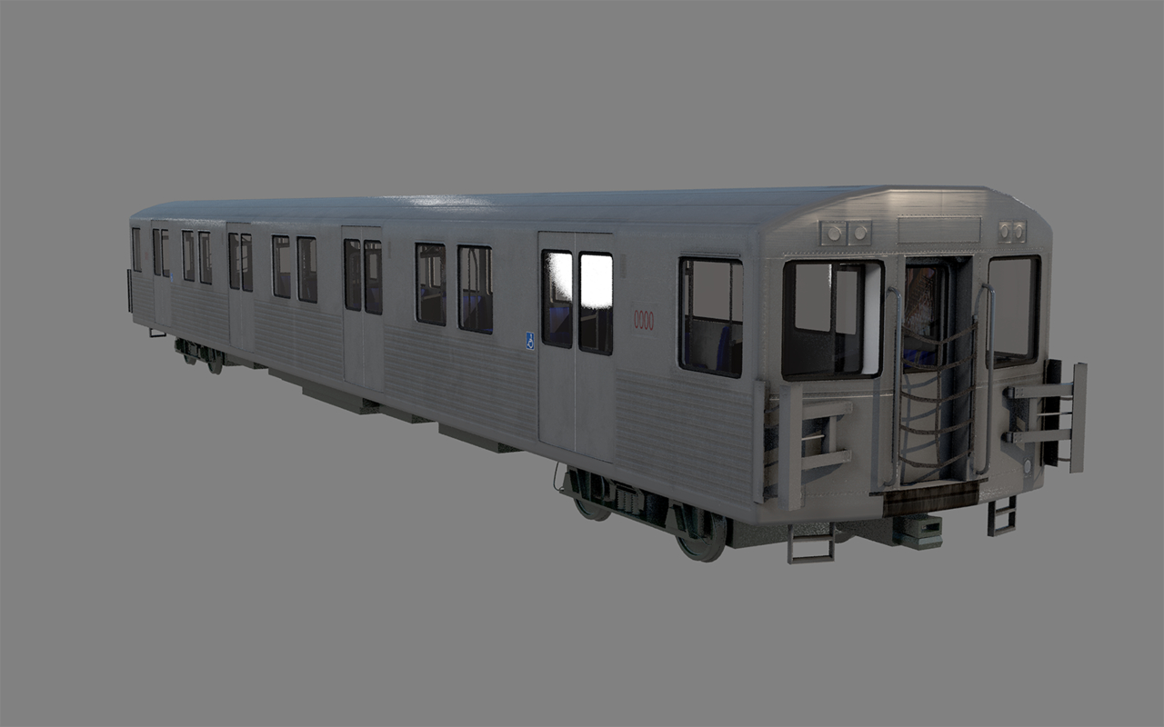 TTC T1 Subway Car Model 3D - TurboSquid 1112921
