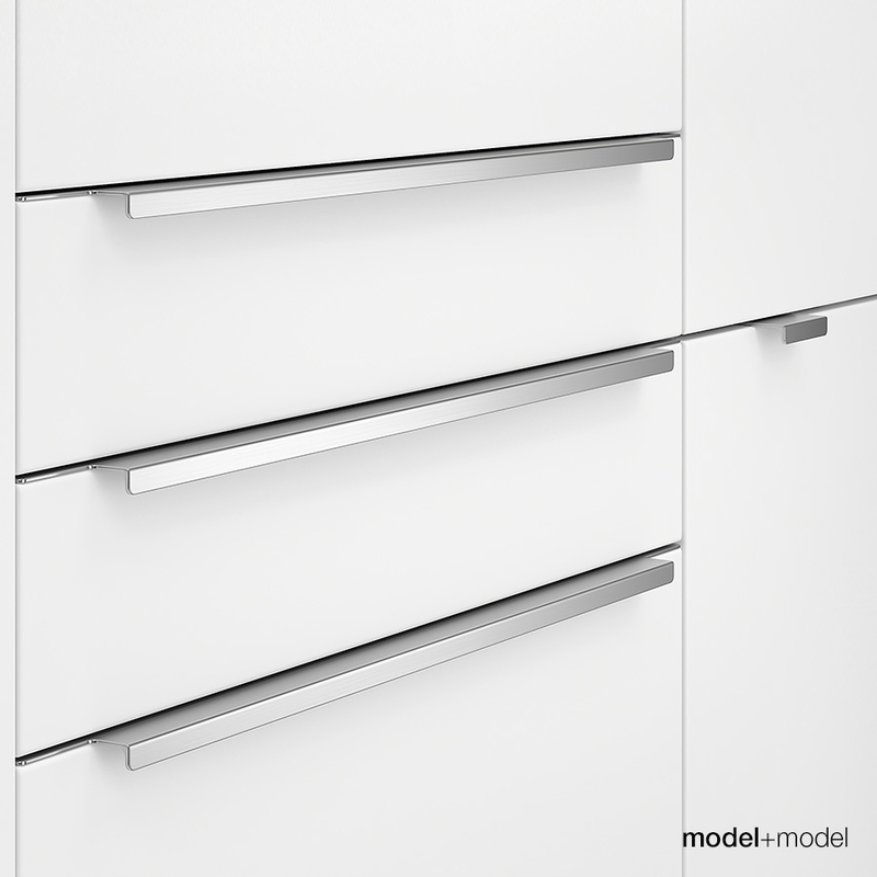 handles kitchen cabinets 3d model