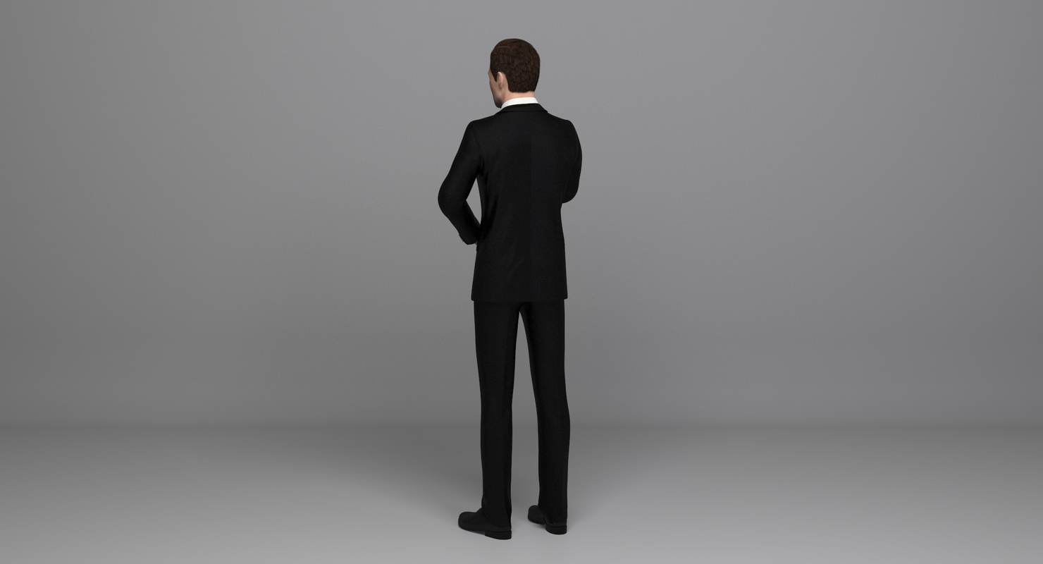 3d model rigged male