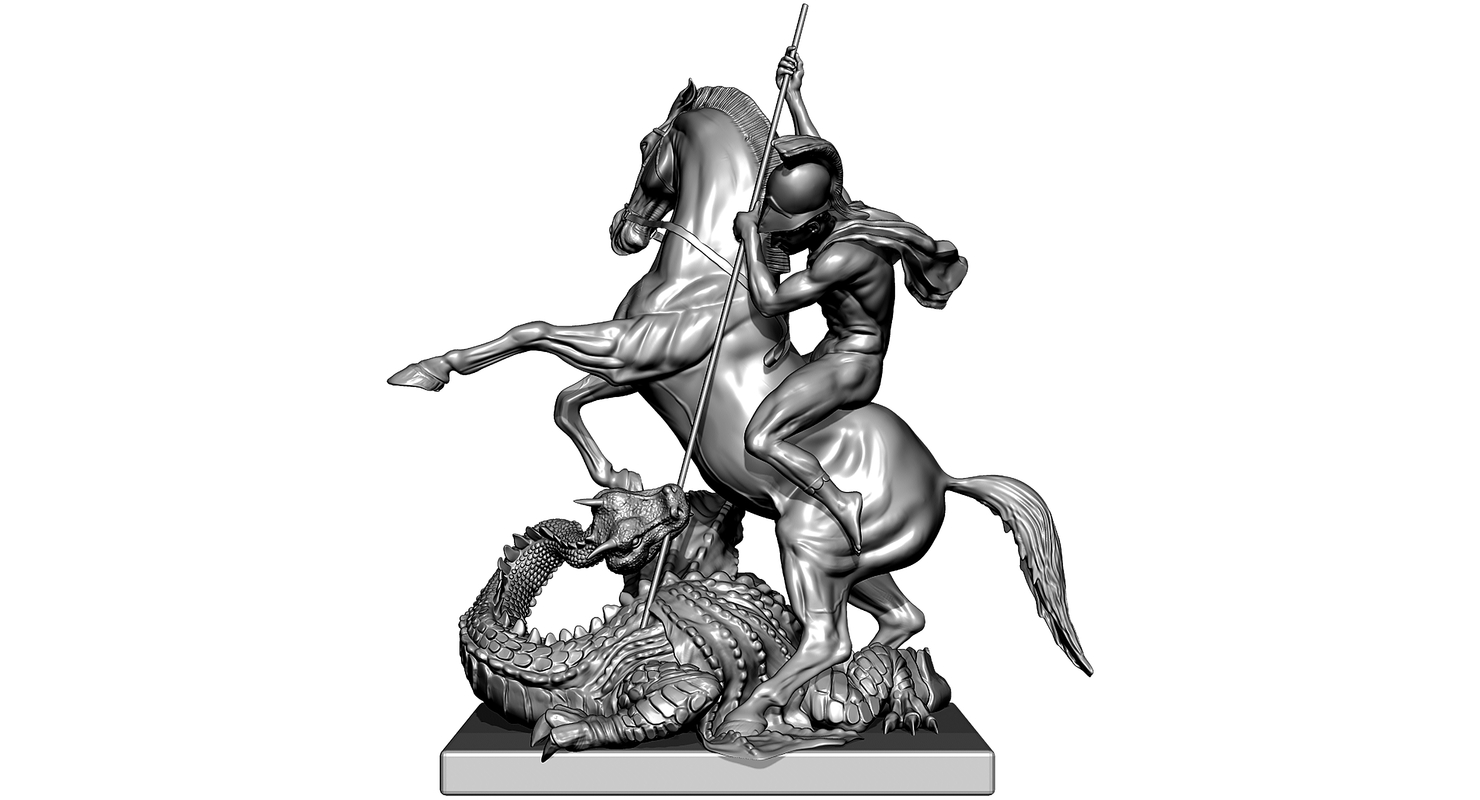 3d model st george