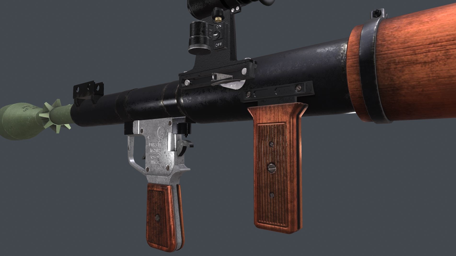 Rpg Scope 3d Model