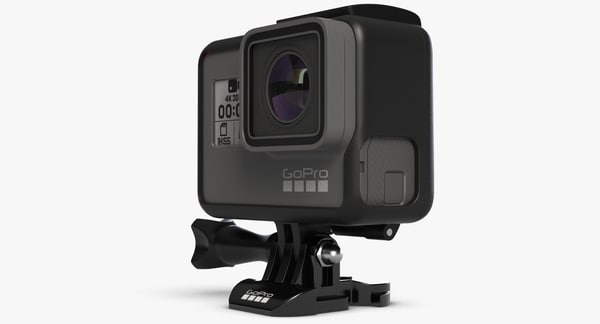 3d model gopro hero 5 frame