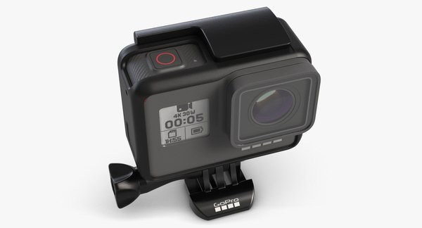 3d model gopro hero 5 frame