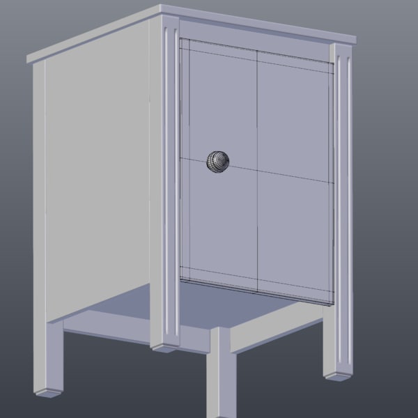 Cabinet 3d Model
