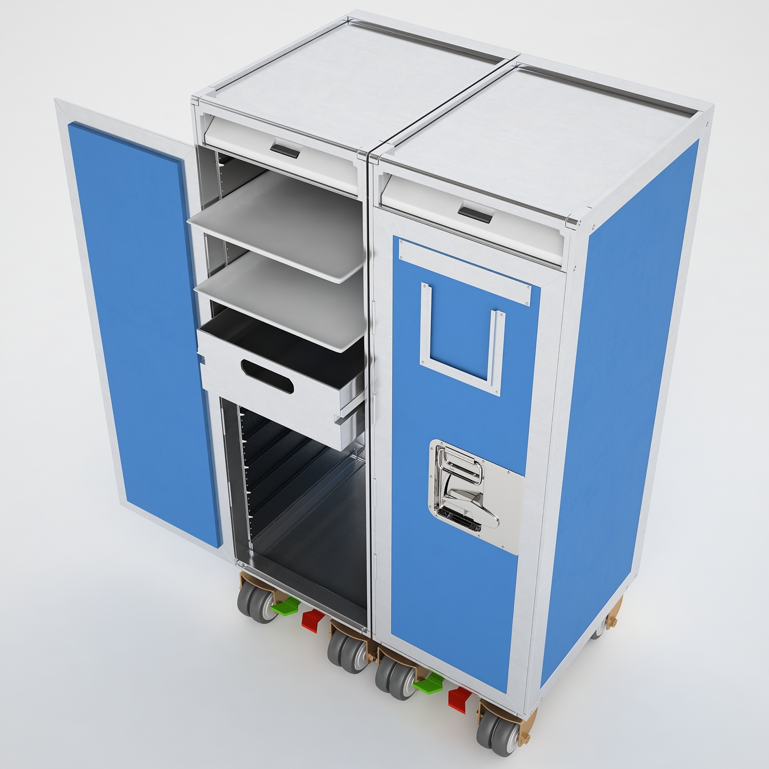 aviation trolley 3d max
