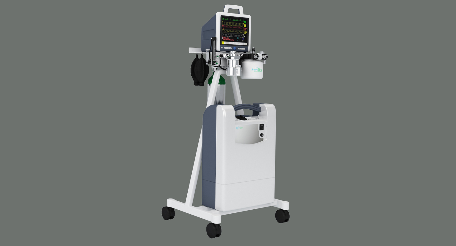 max anesthesia machine pureline