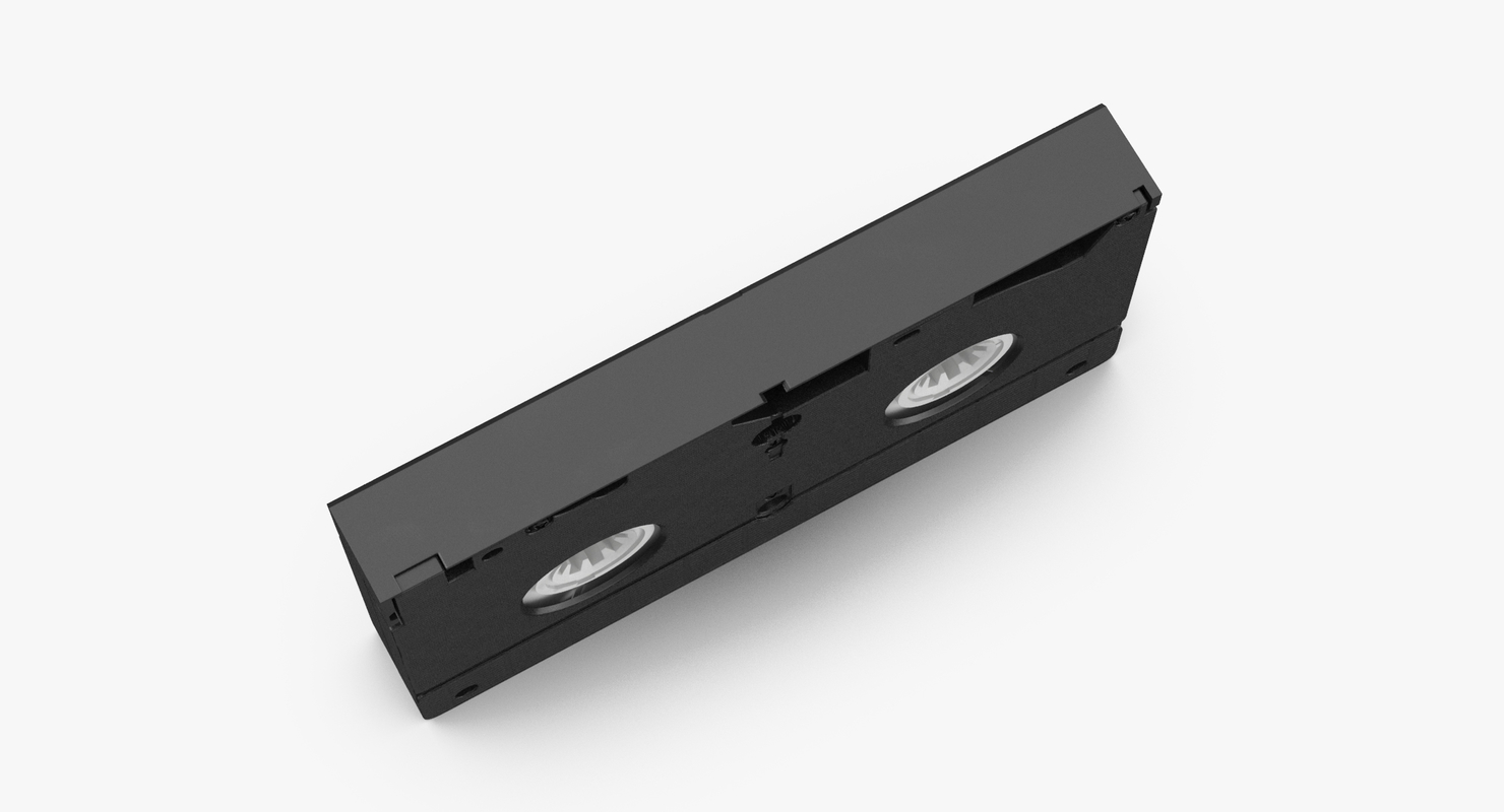 3d model vhs cassette