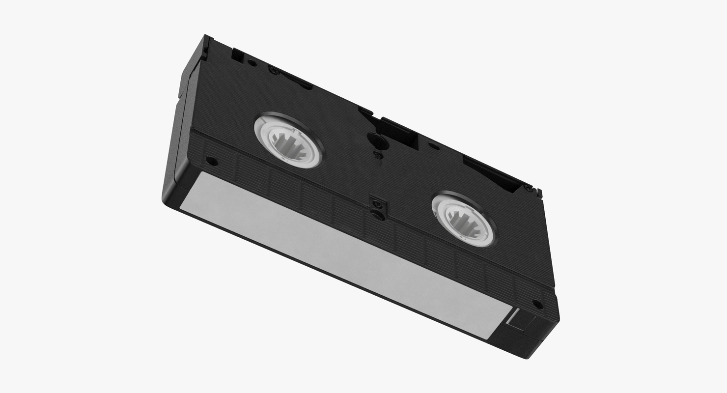 3d model vhs cassette