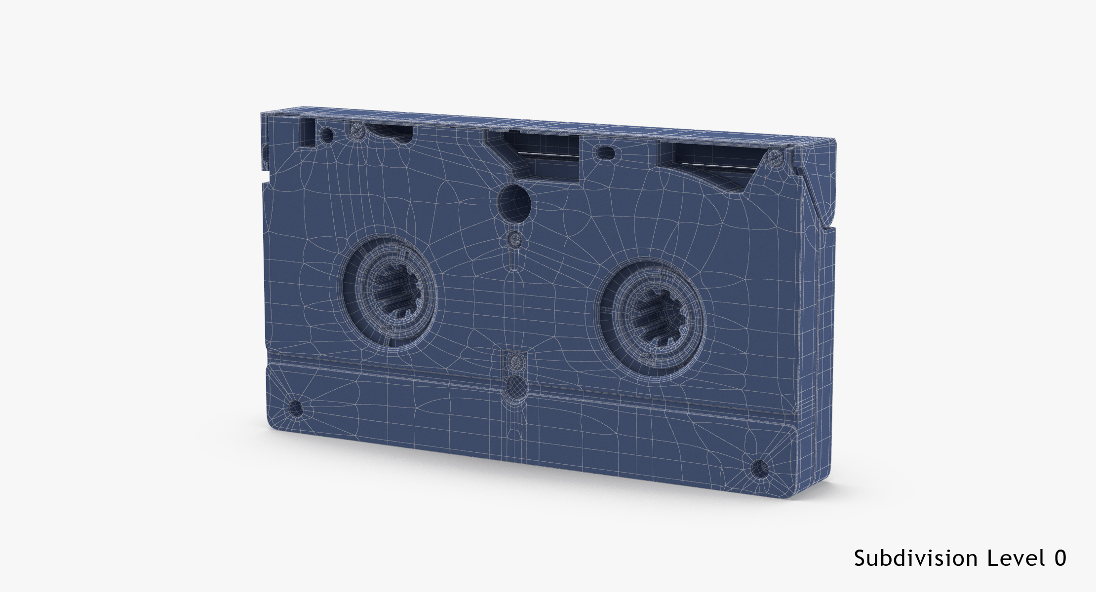 3d model vhs cassette