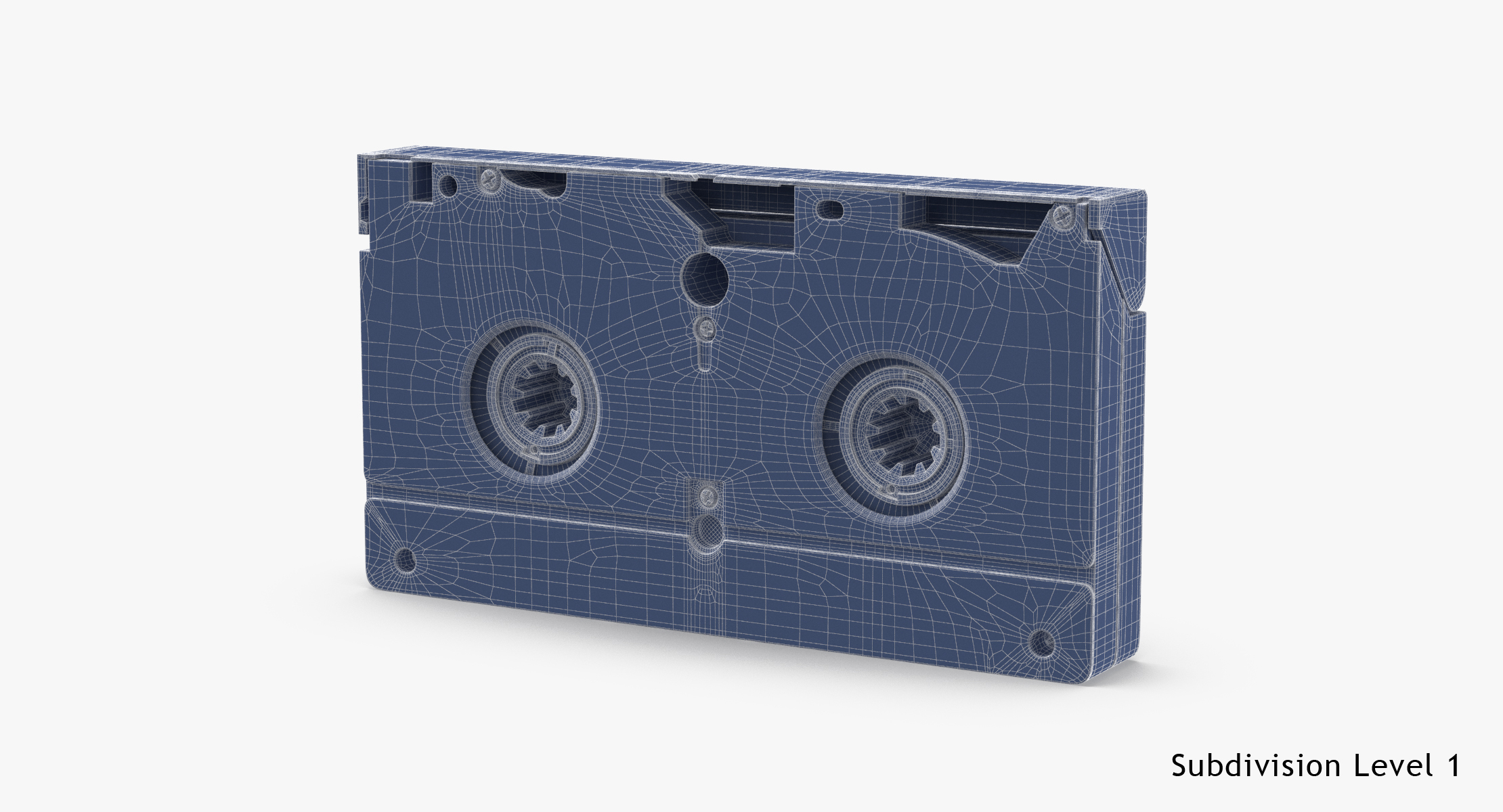 3d model vhs cassette