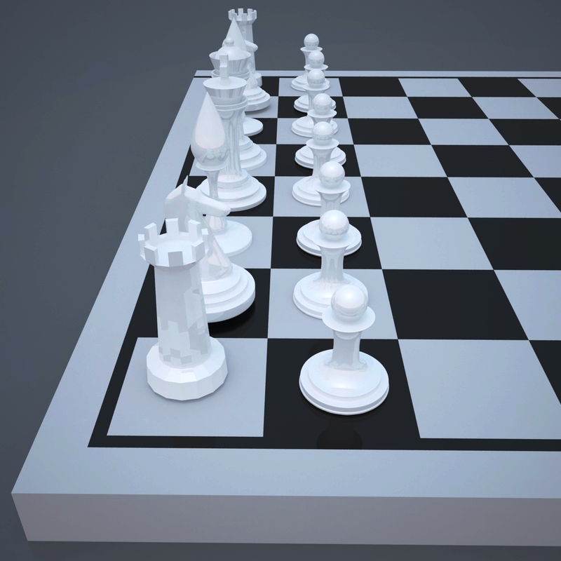 chess 3d model