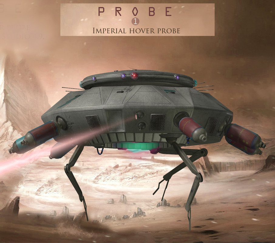 probe probe1 3d model