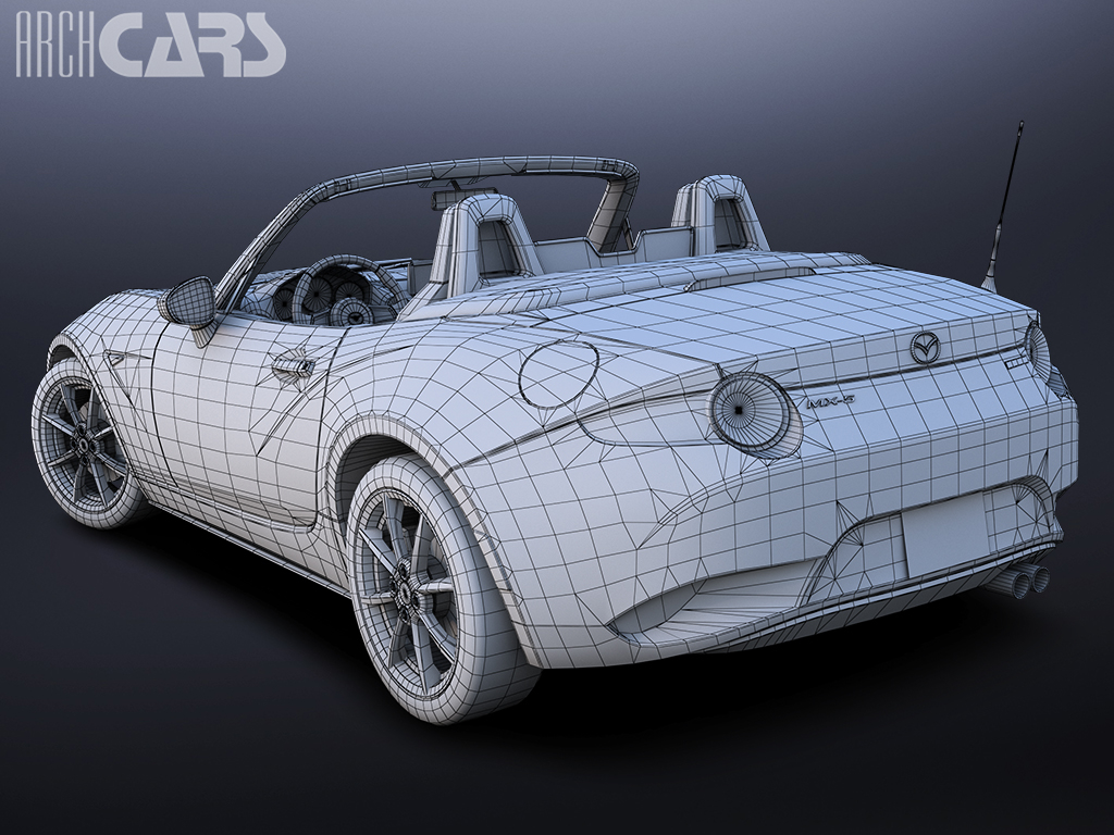 3d mazda mx5 miata