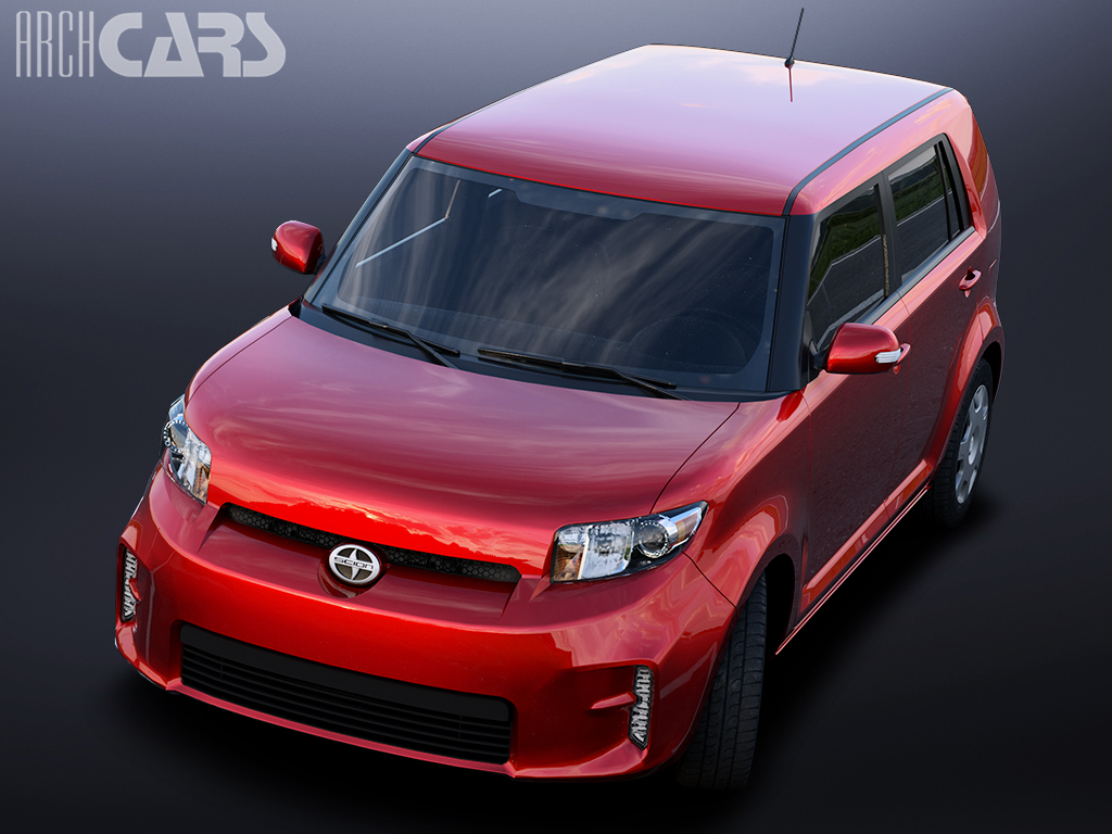 scion xb 3d fbx
