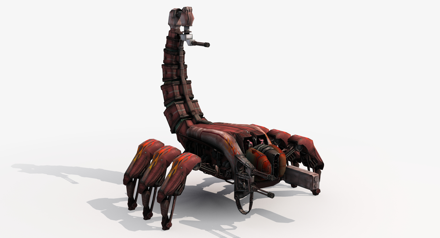 scorpitron 2 - wasteland 3d model