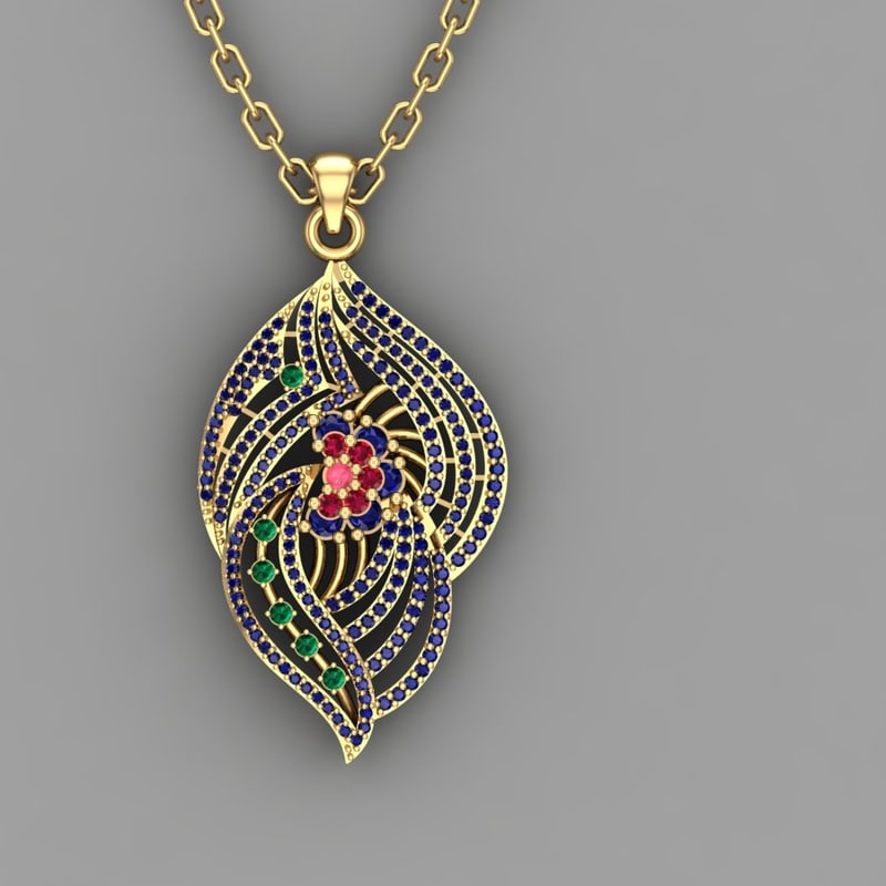3d model pendant