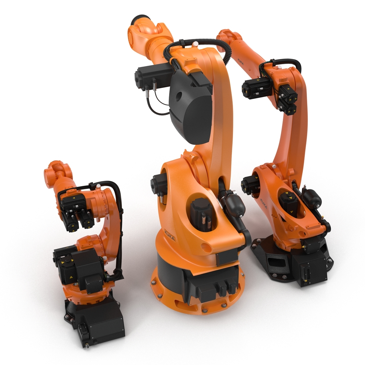 Coleção de modelos 3D Kuka Robots 5 Modelo 3D - TurboSquid 1114414
