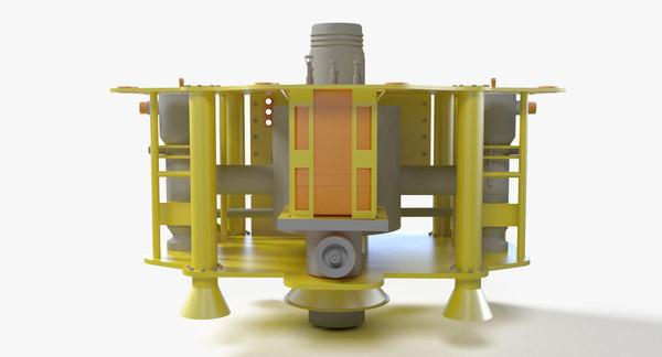 christmas tree shxt subsea 3d model