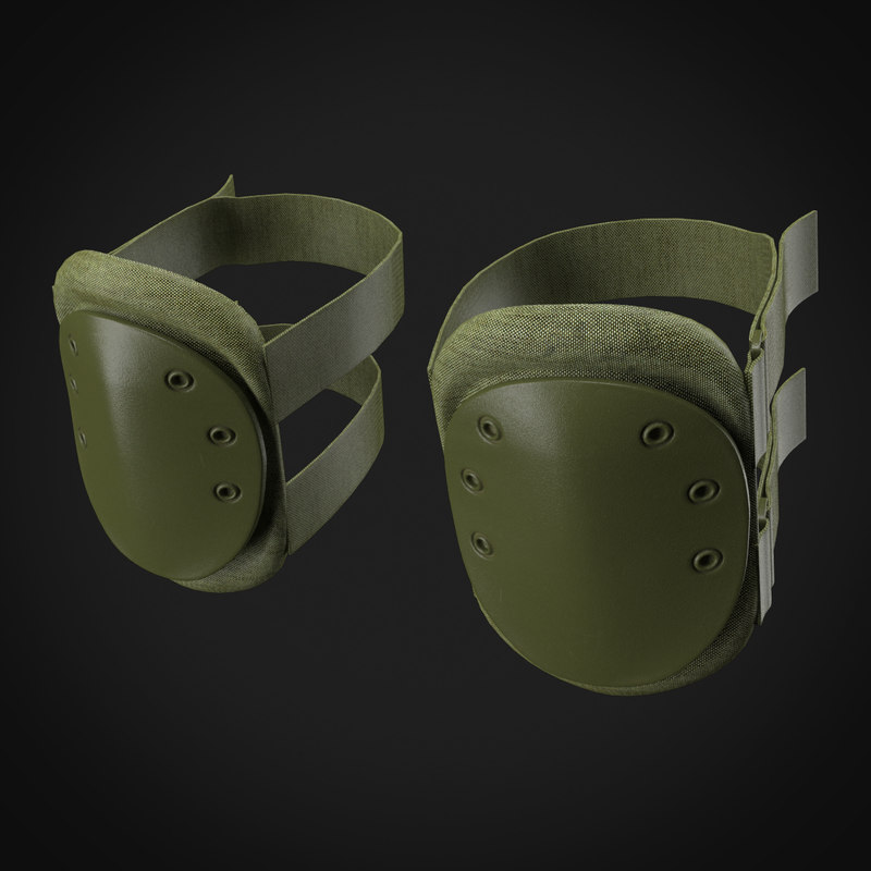 3d knee pads