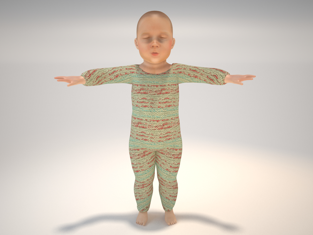 modelo 3d Bebé - TurboSquid 1114776
