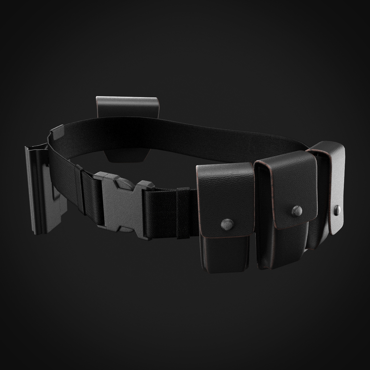 3d belt modeled