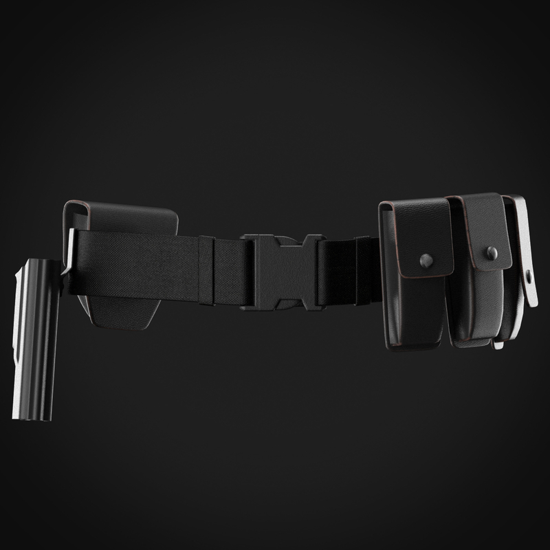 3d belt modeled