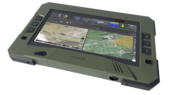 3d model military tablet