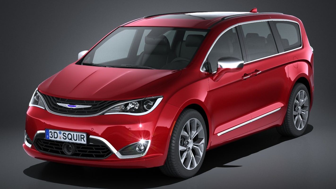 3d chrysler pacifica mpv