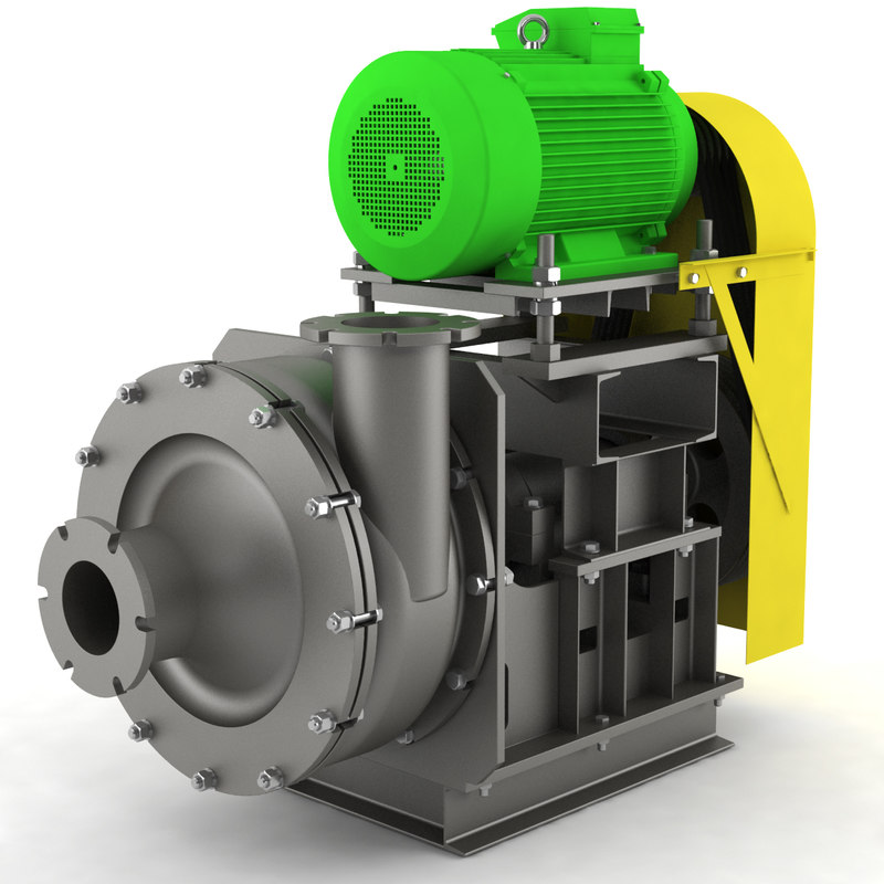 3d centrifugal pump model