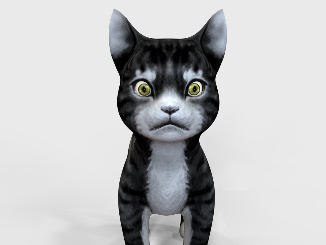 cat ready fbx