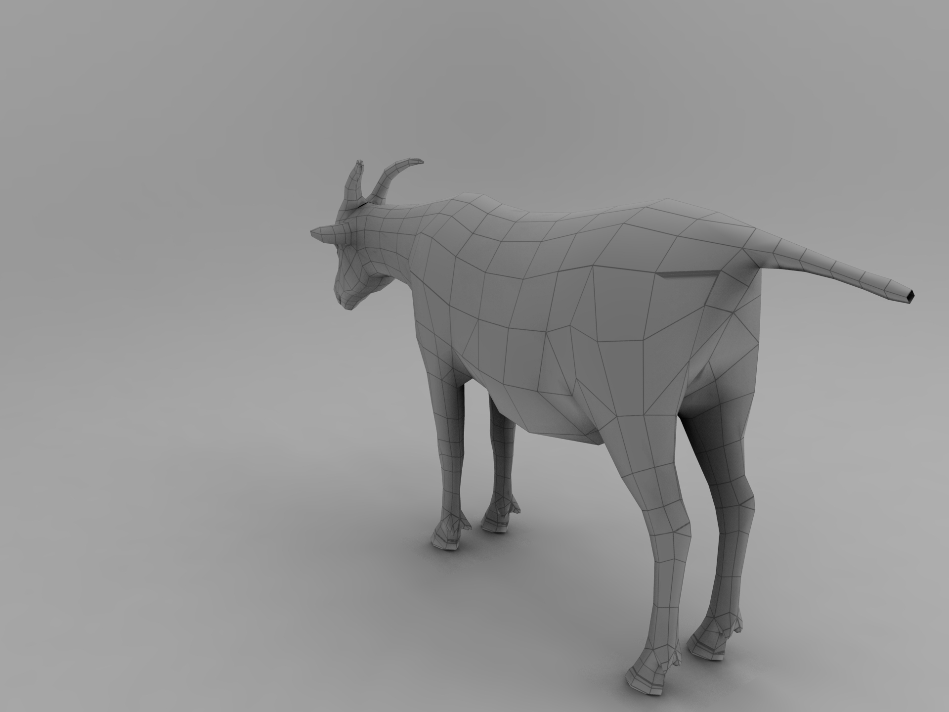 3d max goat ready