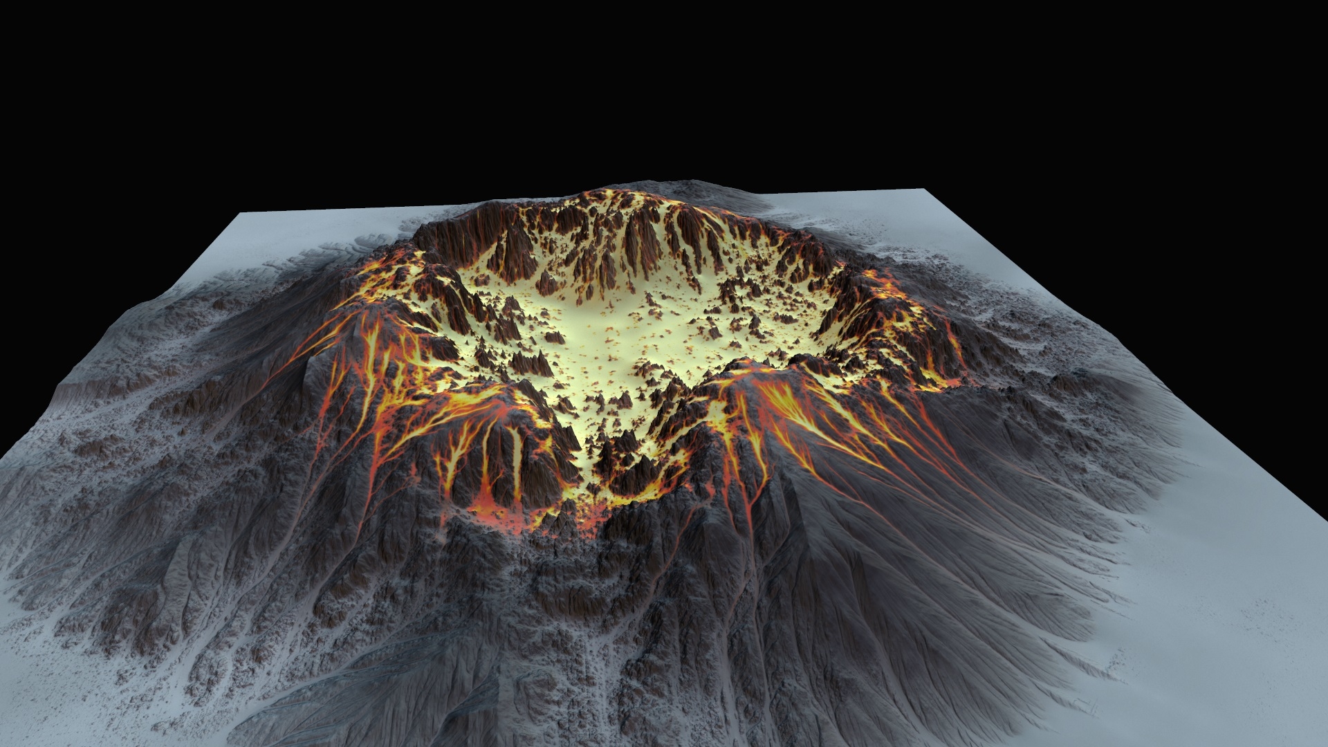 3d Model Volcano 3d-model-volcano
