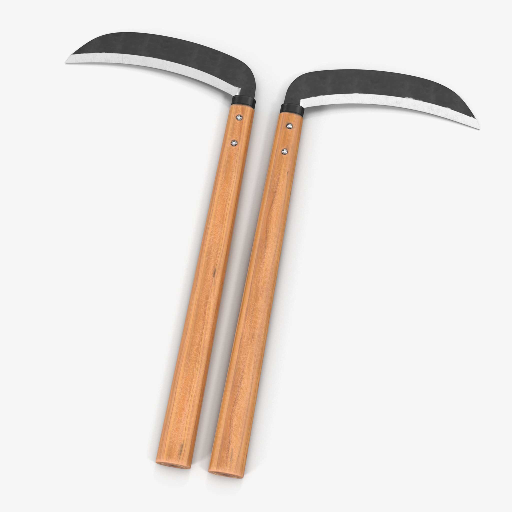 3d kama weapon model