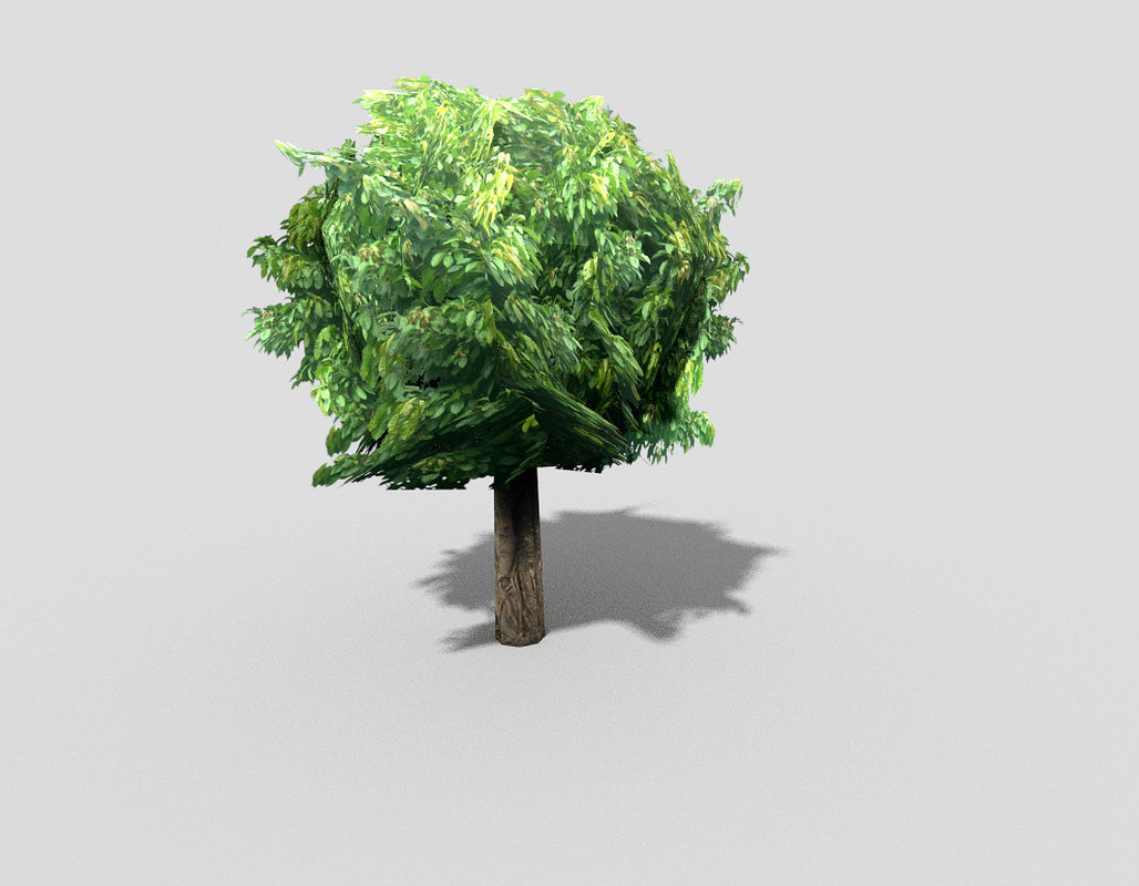 3d model games tree