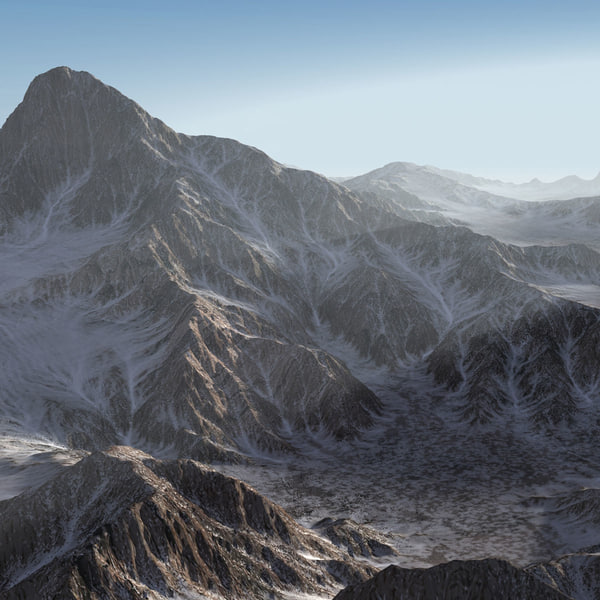 Mountain 3D Models for Download | TurboSquid