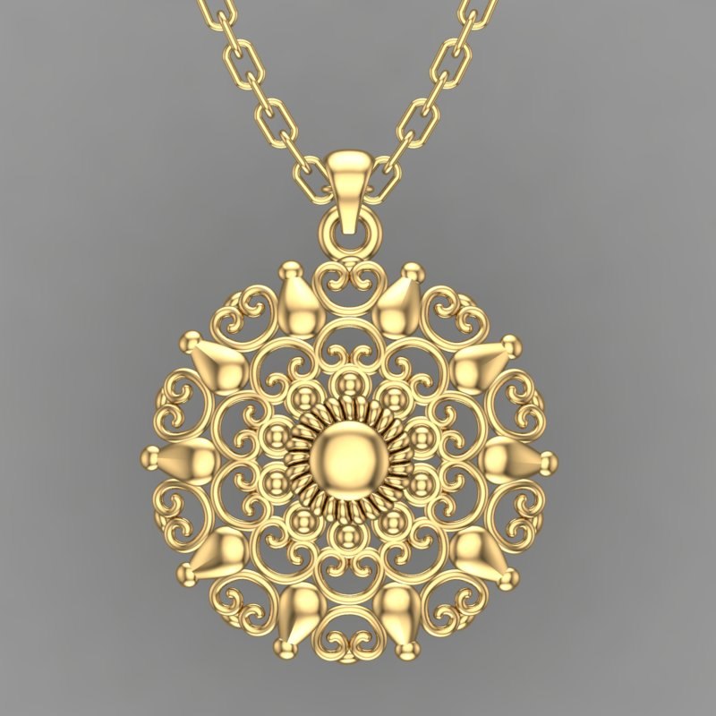 pendant 3d model