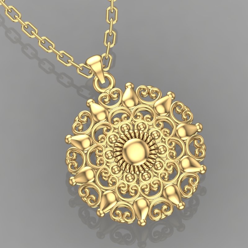 pendant 3d model