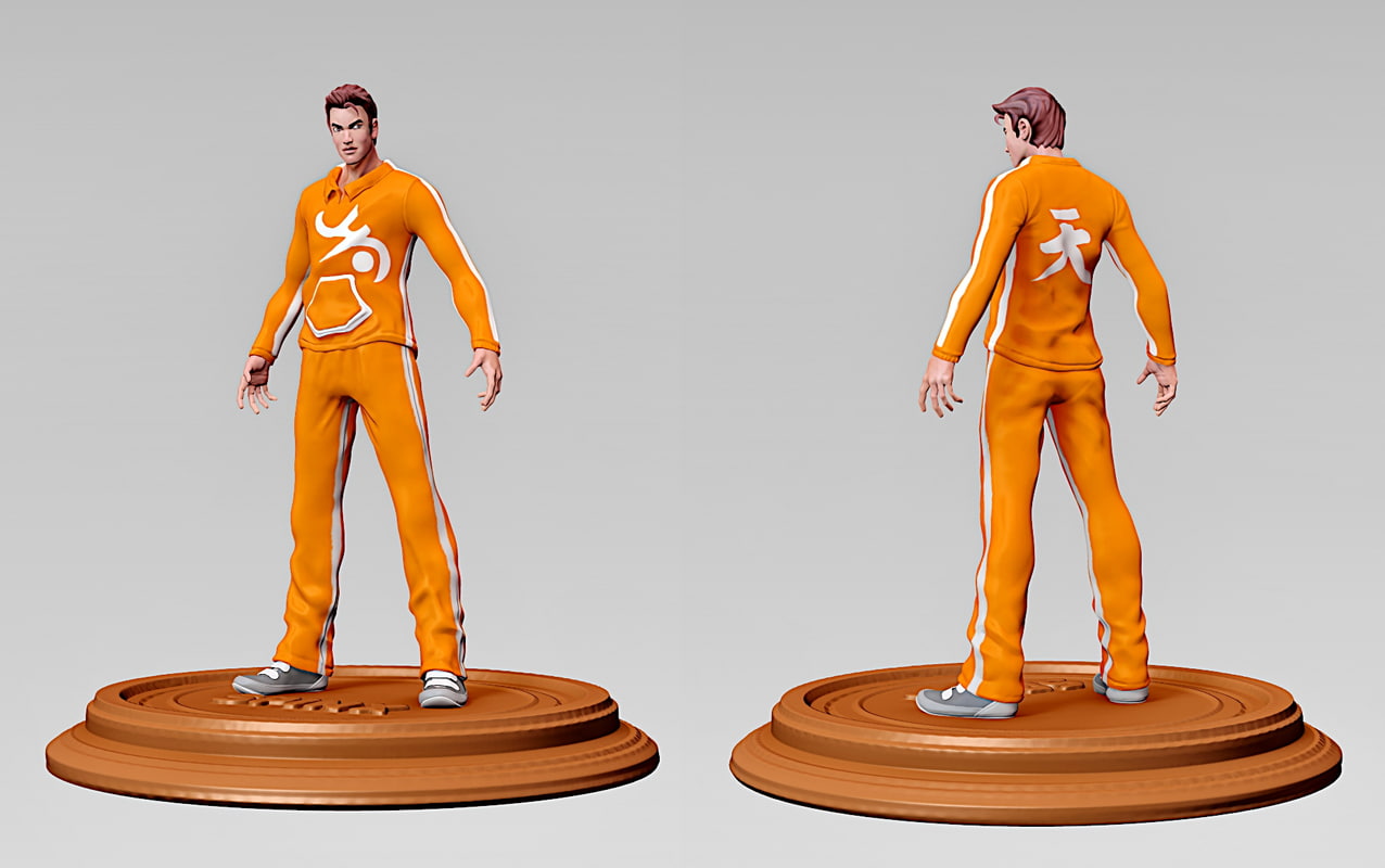 man figure 3d model