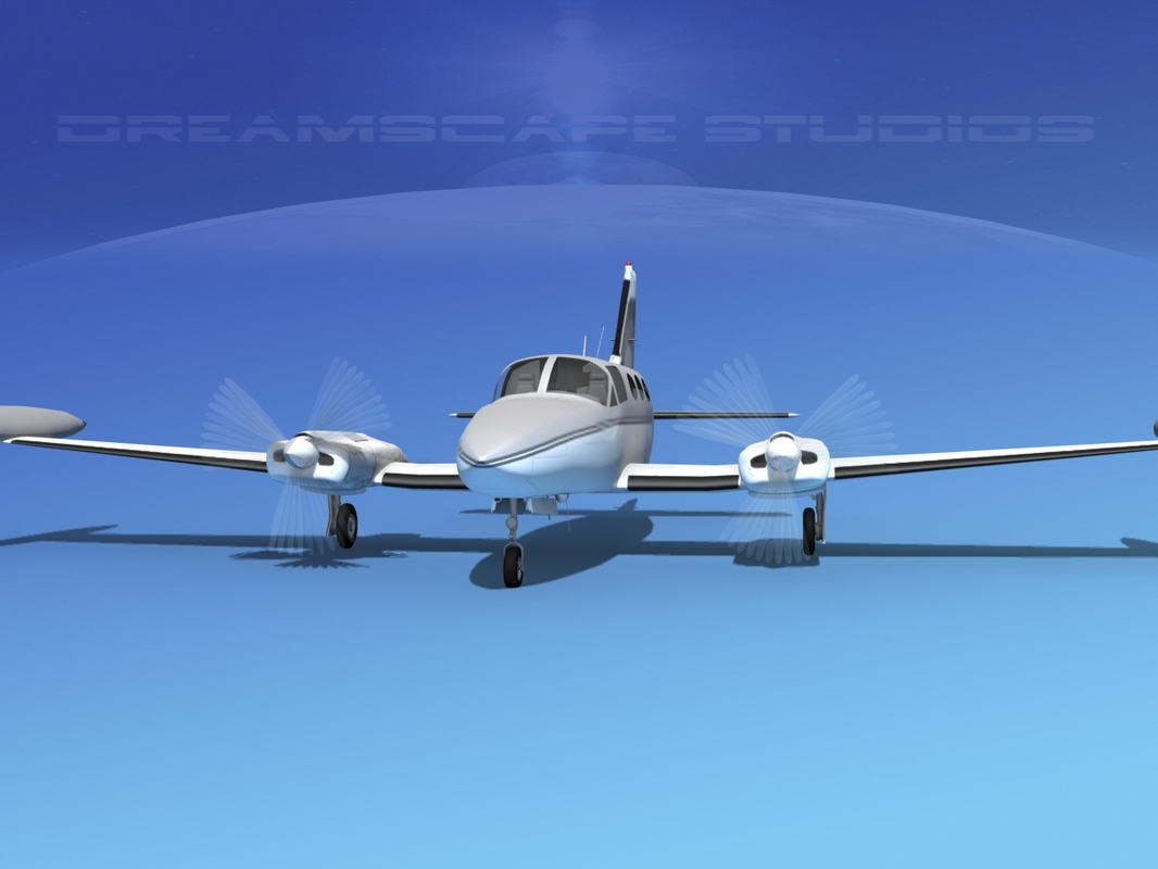 max cockpit cessna 414 chancellor