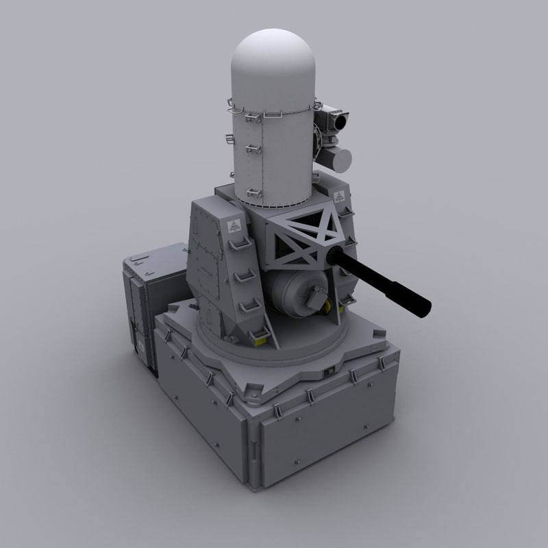 3d phalanx ciws model