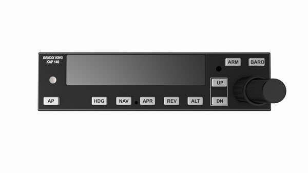 3D модель Бендикс Кинг KAP140 Автопилот - TurboSquid 1116558