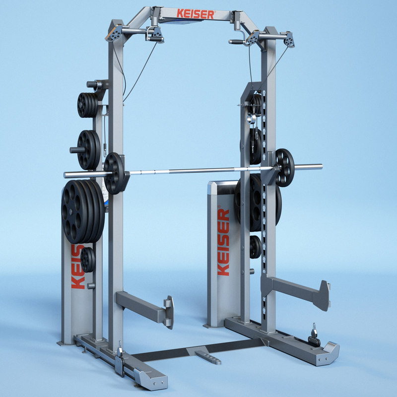keiser half rack exercises max