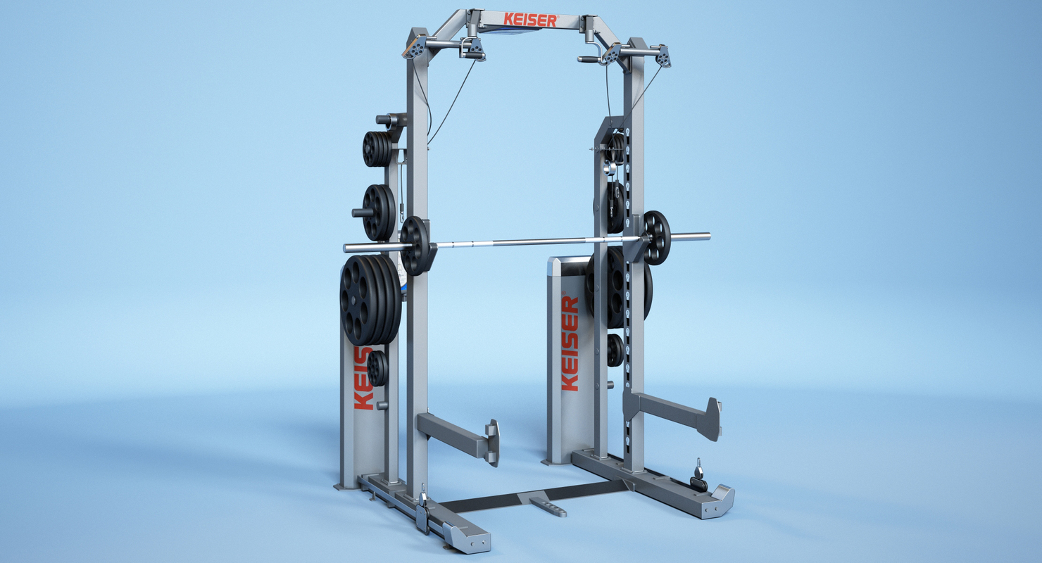 keiser half rack exercises max