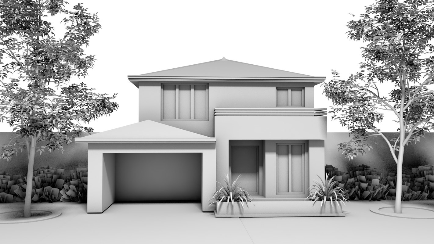 modern home 3ds